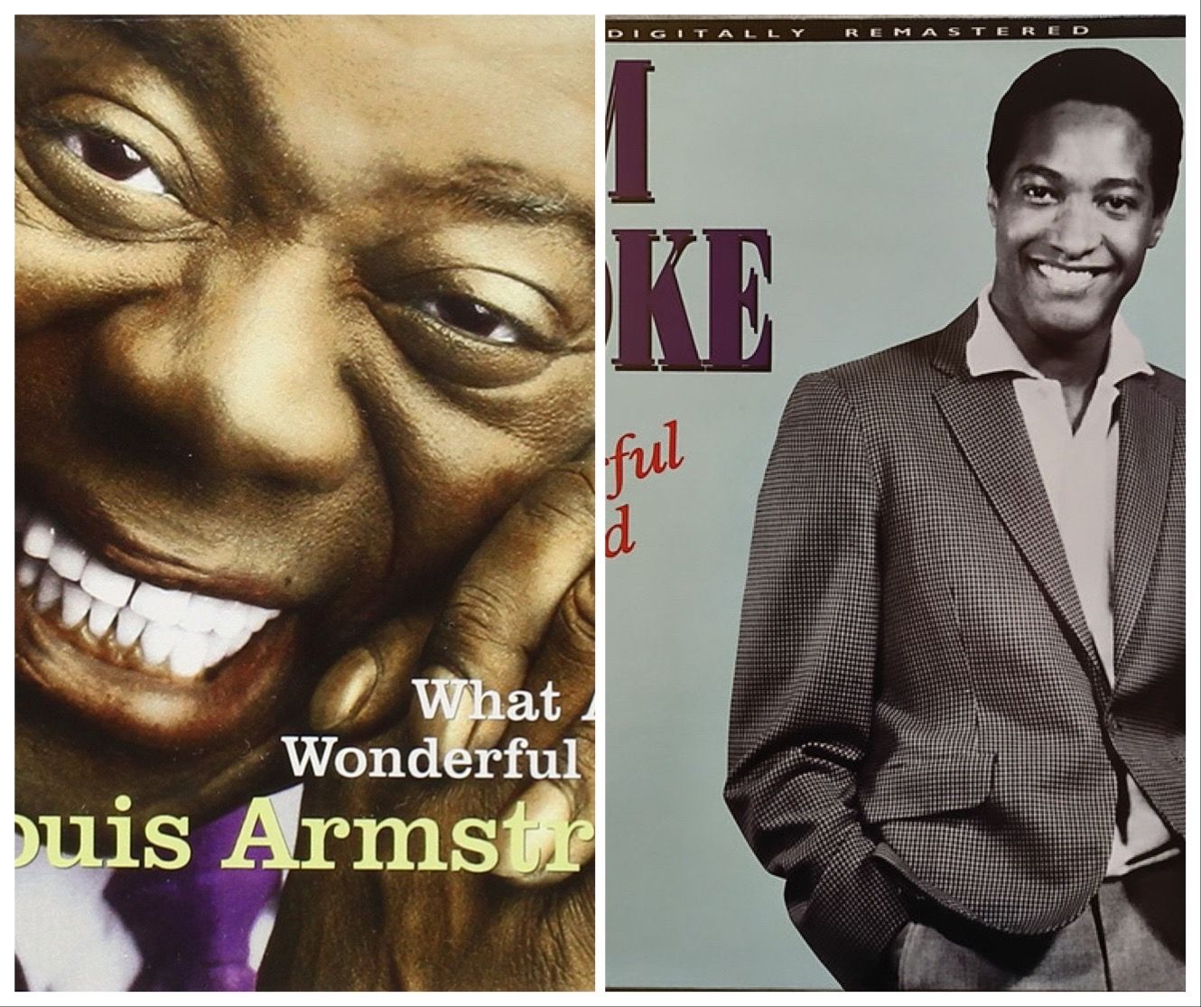 "What a wonderful world", Louis Amstrong y "Wonderful world", Sam Cooke ...